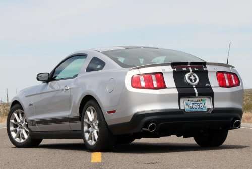 The back end of the 2012 Shelby GTS Mustang | Torque News